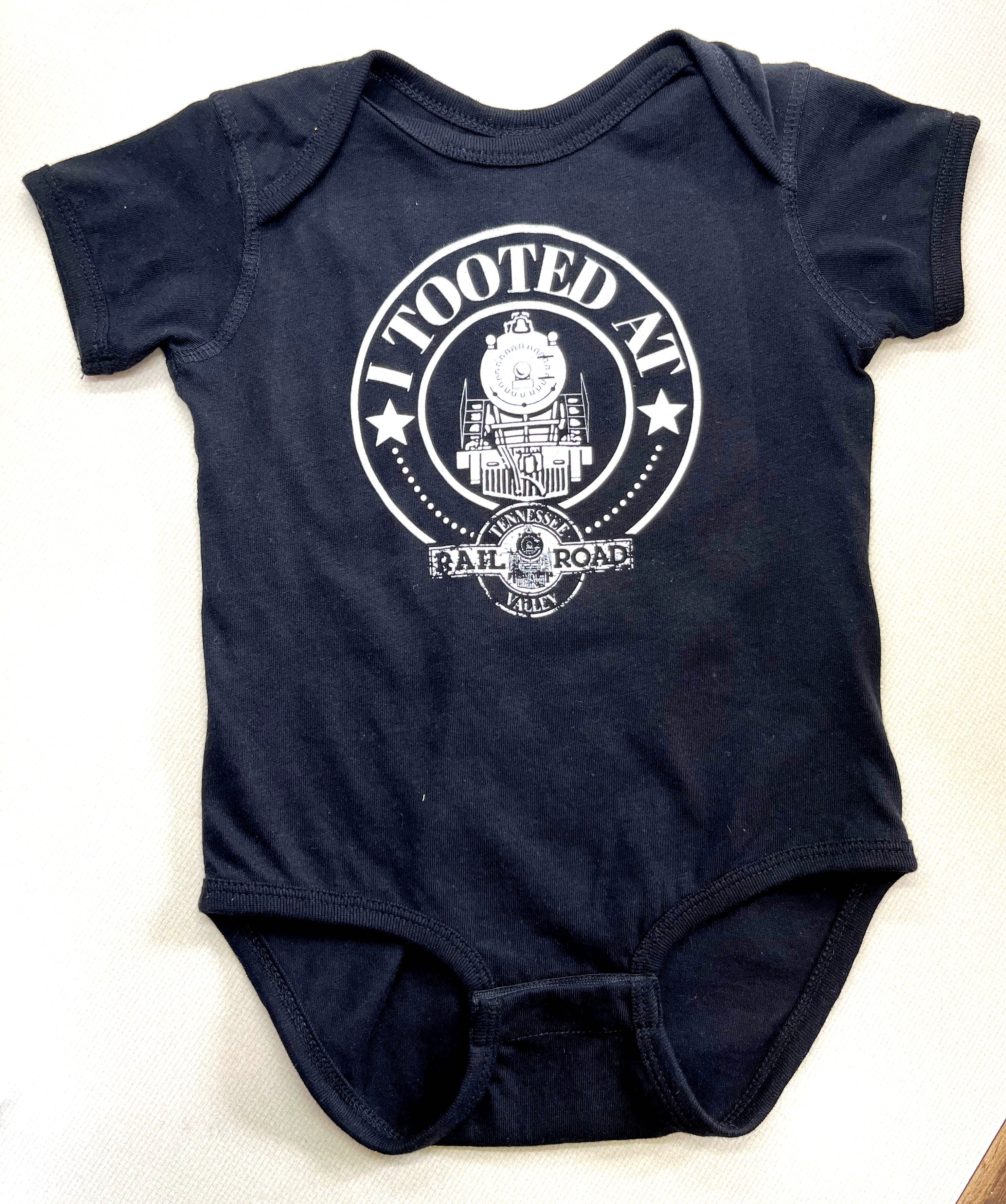 Black I tooted Onesie | TVRM Gift Shop