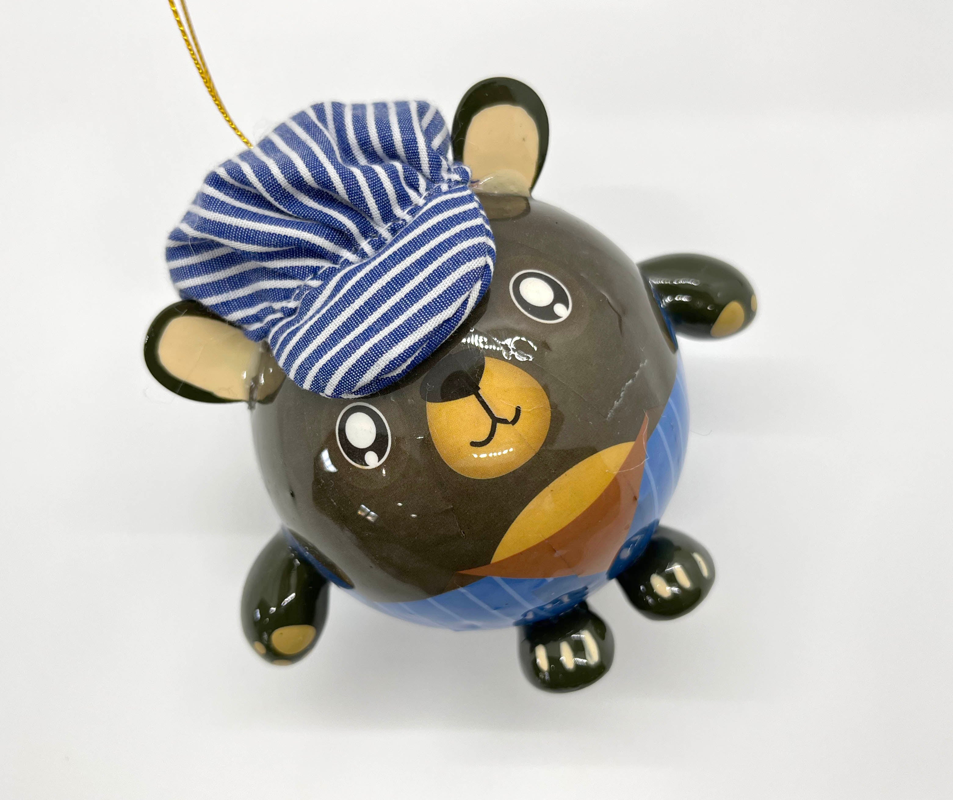 Railroad Bear Ornament | TVRM Gift Shop