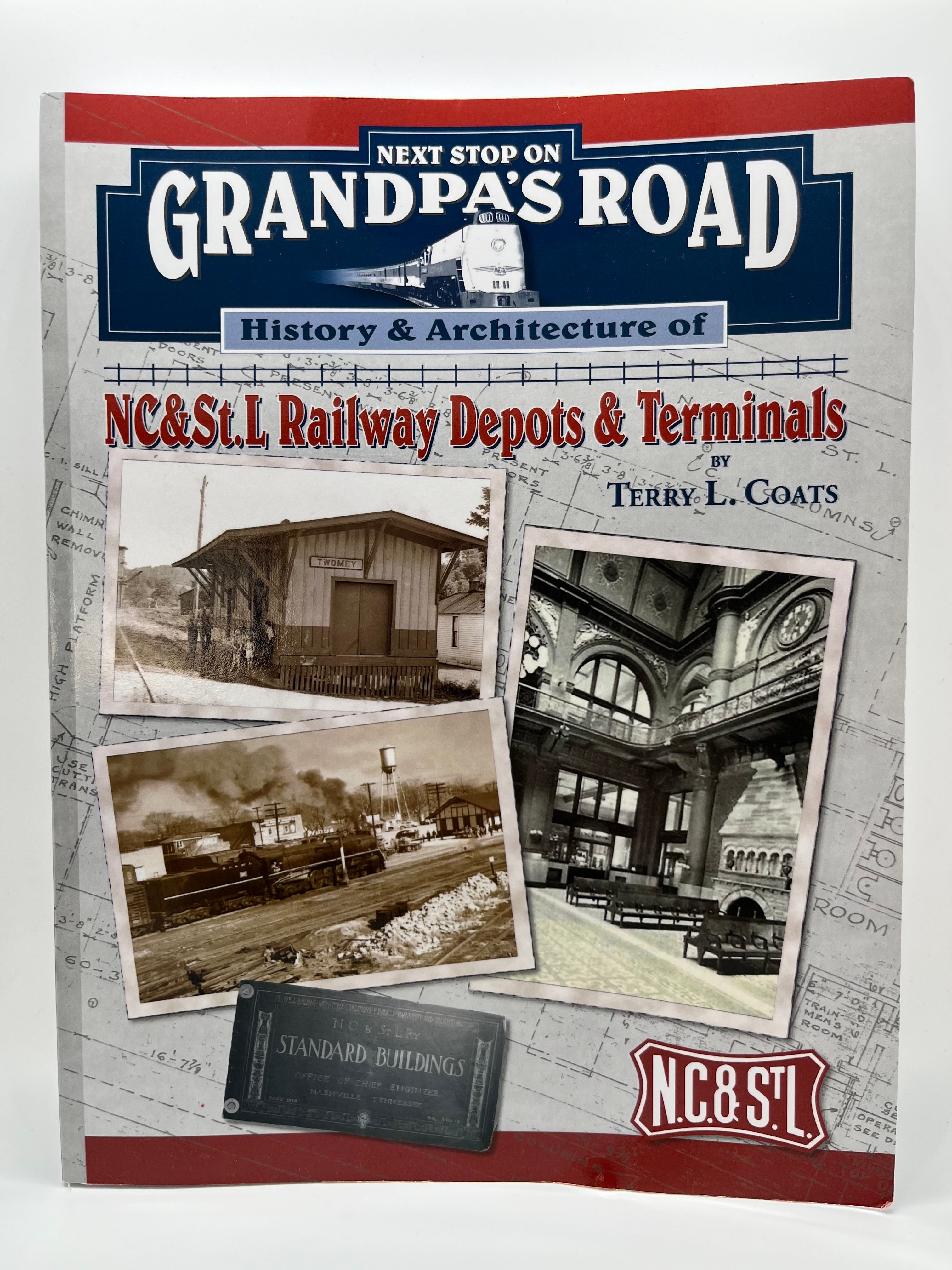 NC&St.L Railway Depots & Terminals Hardback | TVRM Gift Shop