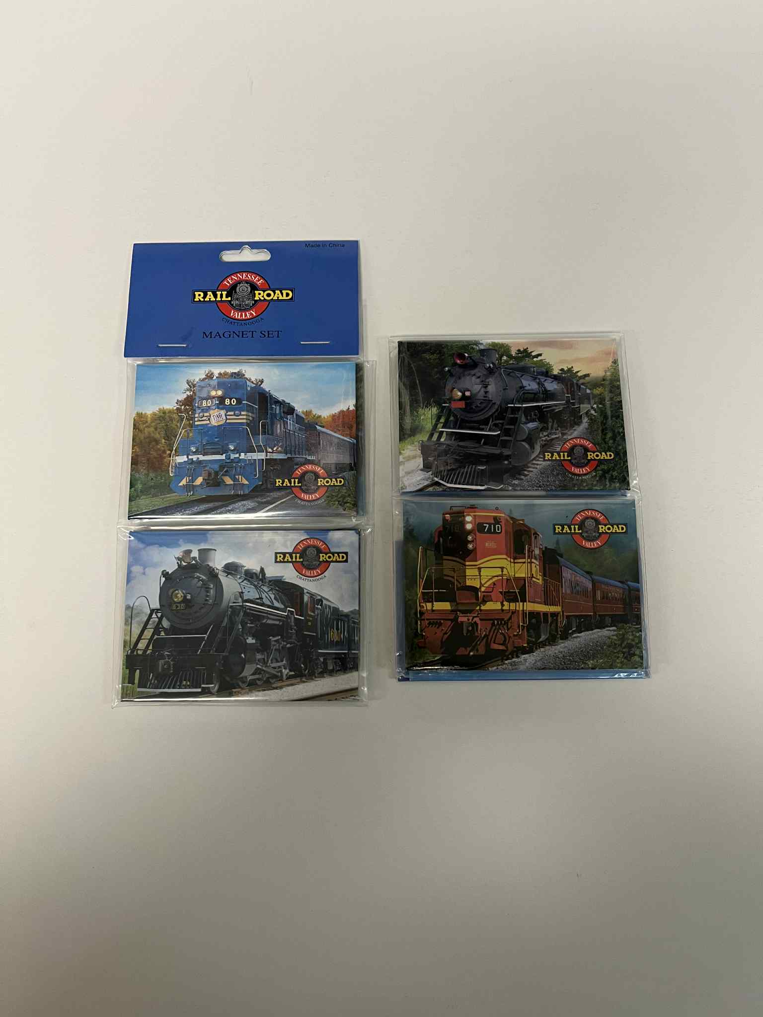 4-Pack Loco Magnets | TVRM Gift Shop
