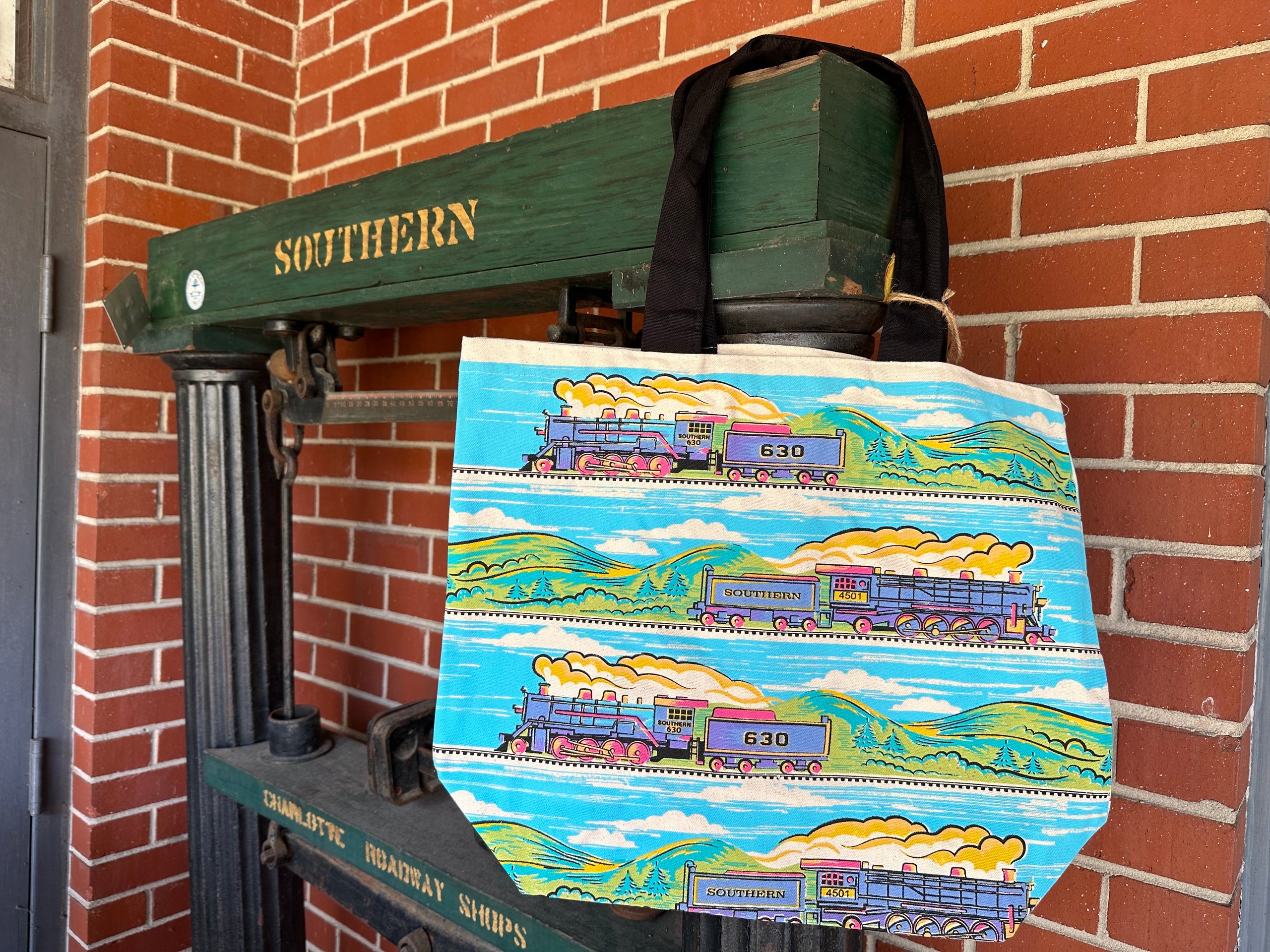 Southern Heritage Canvas Tote | Steam Engines 4501 & 630 Design | TVRM ...
