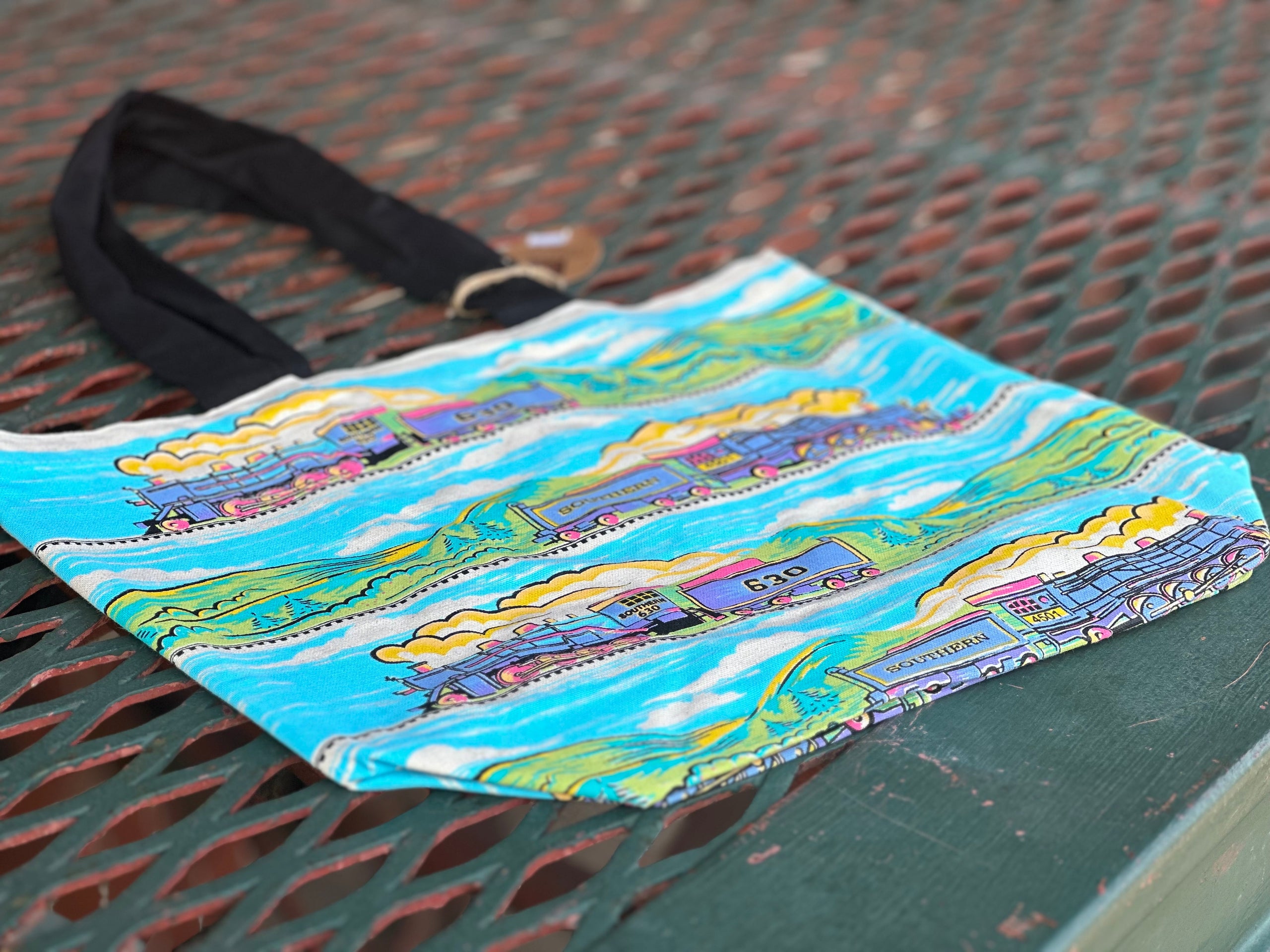 Southern Heritage Canvas Tote | Steam Engines 4501 & 630 Design | TVRM ...