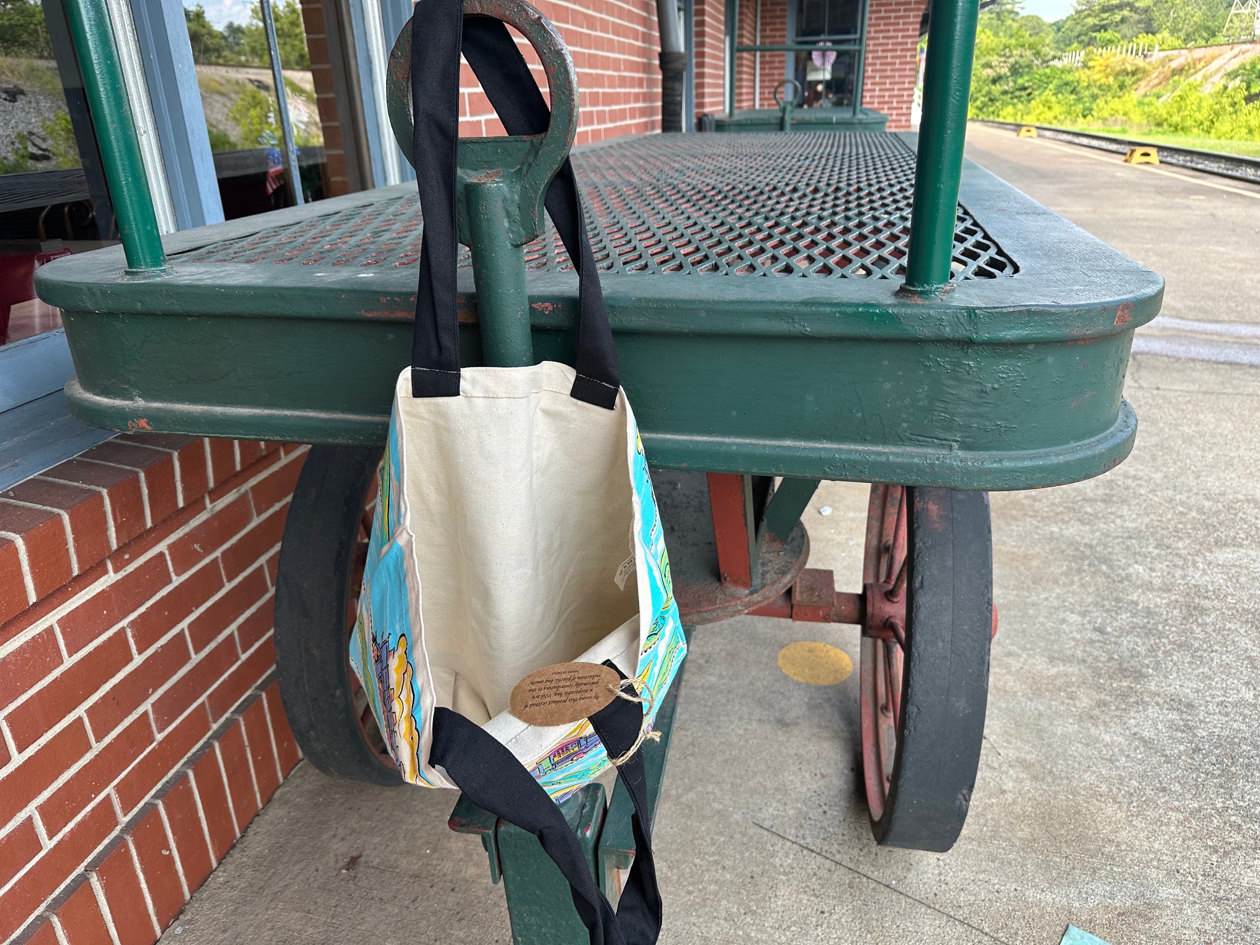 Southern Heritage Canvas Tote | Steam Engines 4501 & 630 Design | TVRM ...