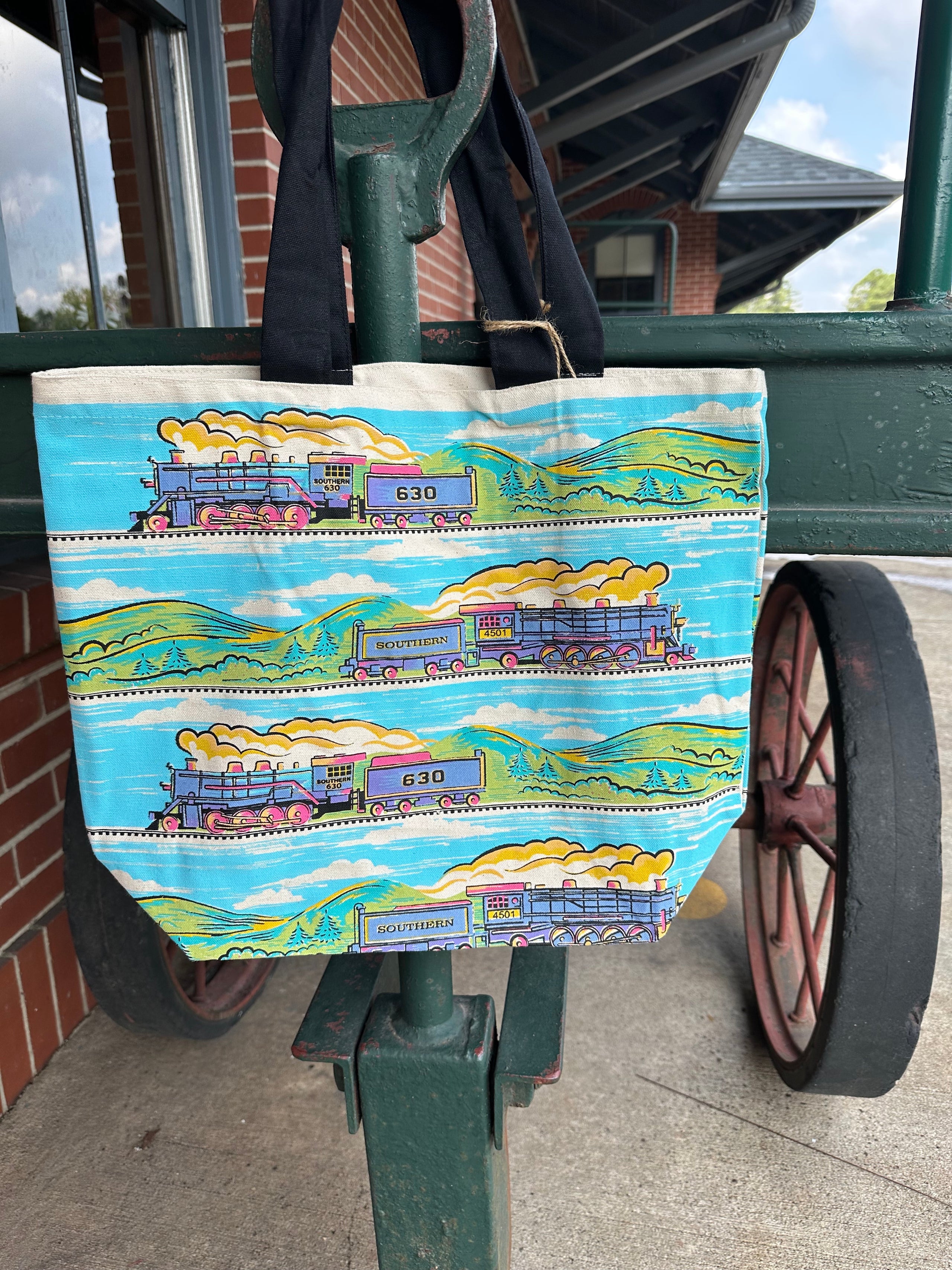 Southern Heritage Canvas Tote | Steam Engines 4501 & 630 Design | TVRM ...