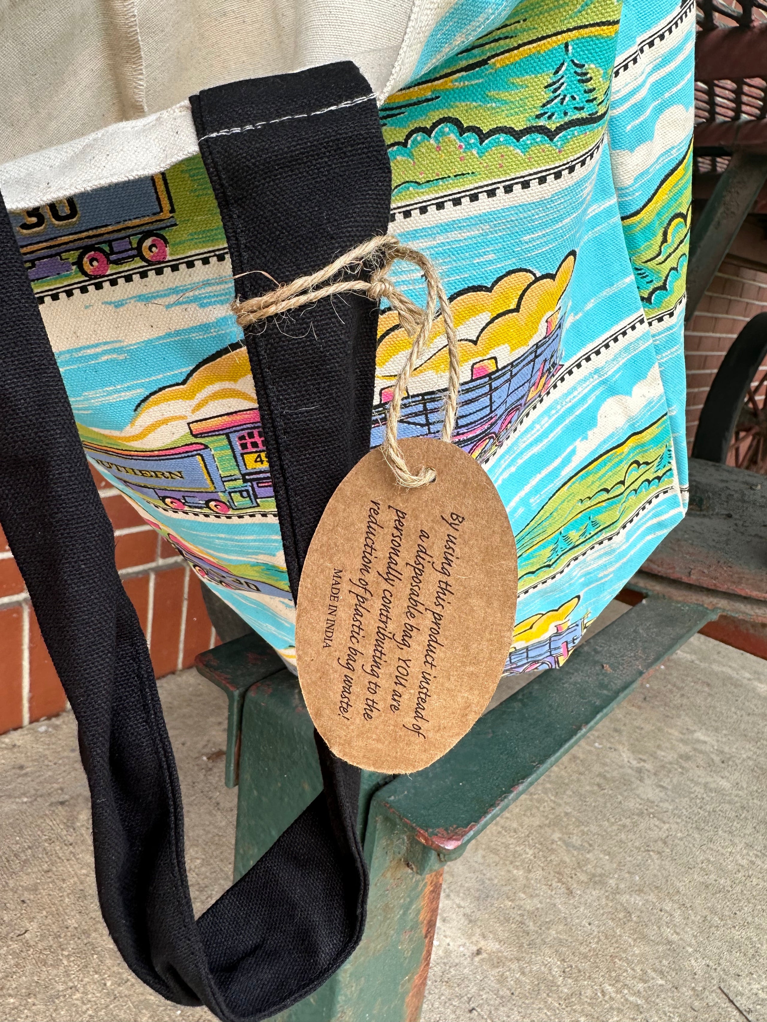 Southern Heritage Canvas Tote | Steam Engines 4501 & 630 Design | TVRM ...