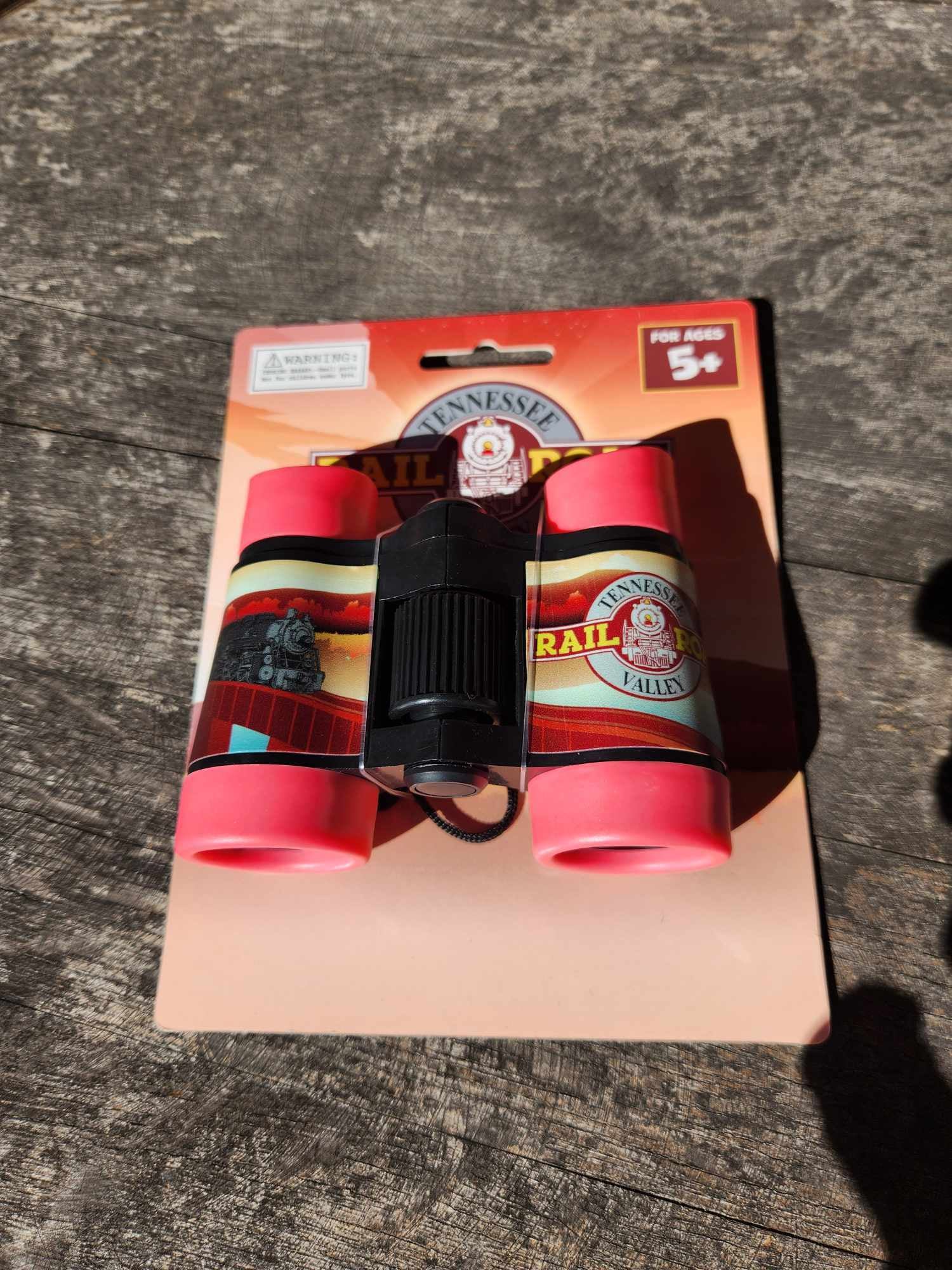 Kids' Train Binoculars - Adventure Awaits! | TVRM Gift Shop